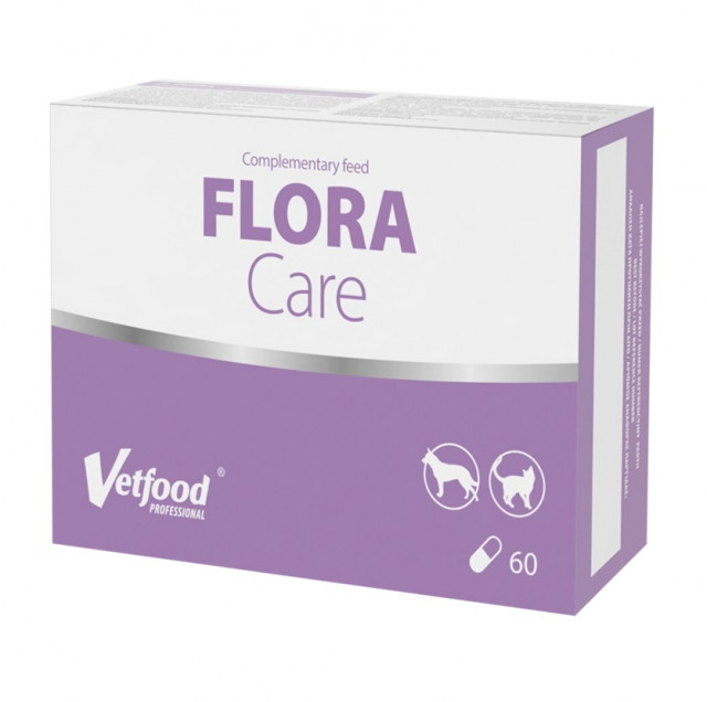 VETFOOD Flora Care - doplňky stravy pro psy a kočky - 60 ks Zoofaster.cz